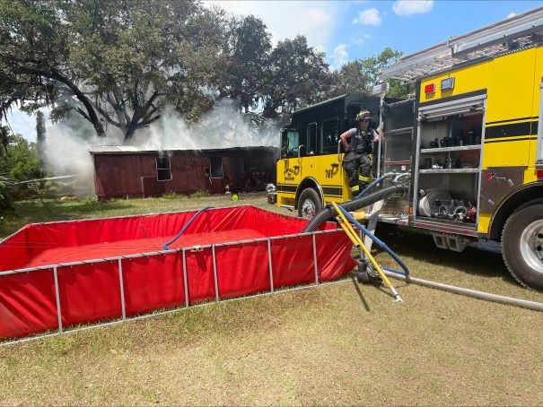 Ft. Meade Fire Department & PCFR Responded To Full Involved House Fire ...